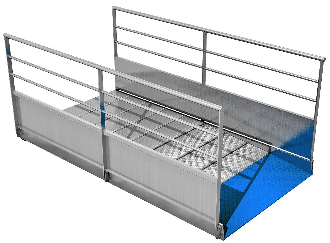 petite rampe bleu accueil - ACBI