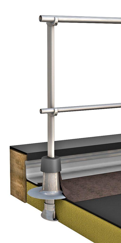 garde corps aluminium platine réhaussée - ACBI